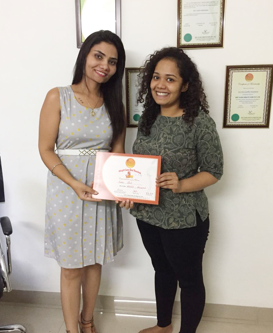 loss 9 kgs in 2 Months With Diet Clinic